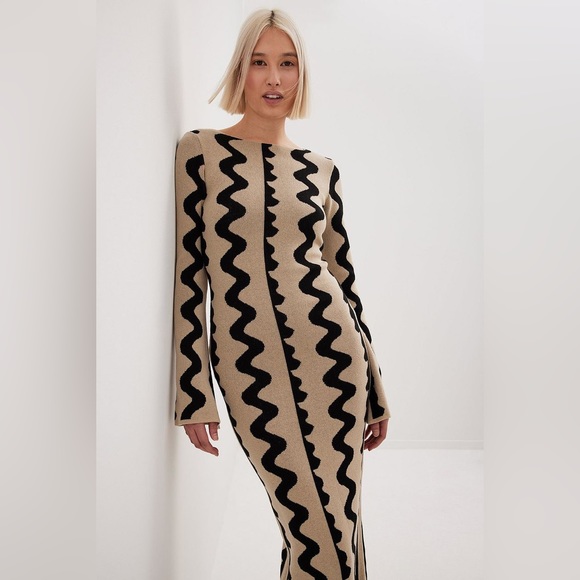 ASOS | Dresses | Rare Nakd Kimono Sleeve Knitted Maxi Dress | Poshmark